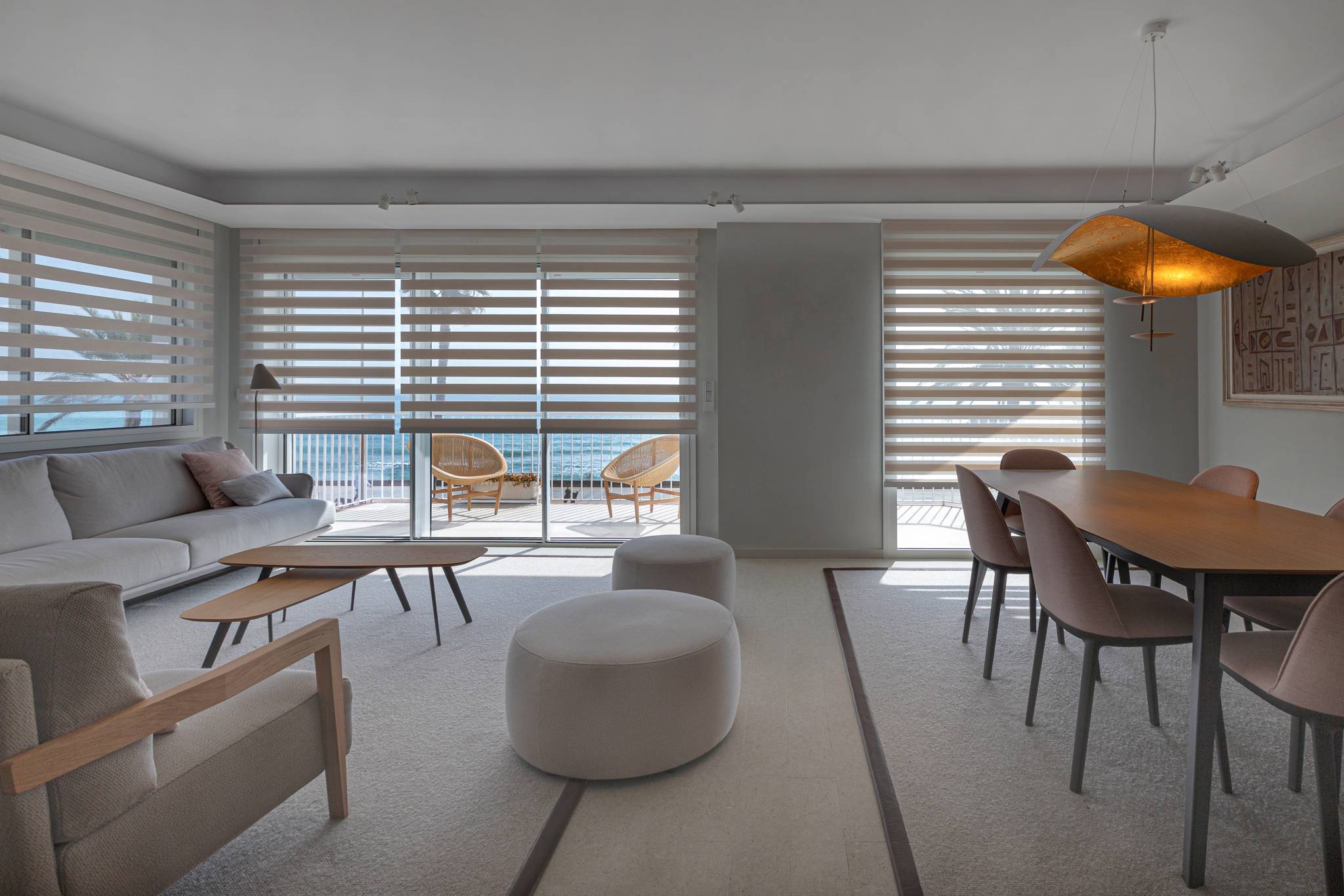 Roller banded shades - Bandalux